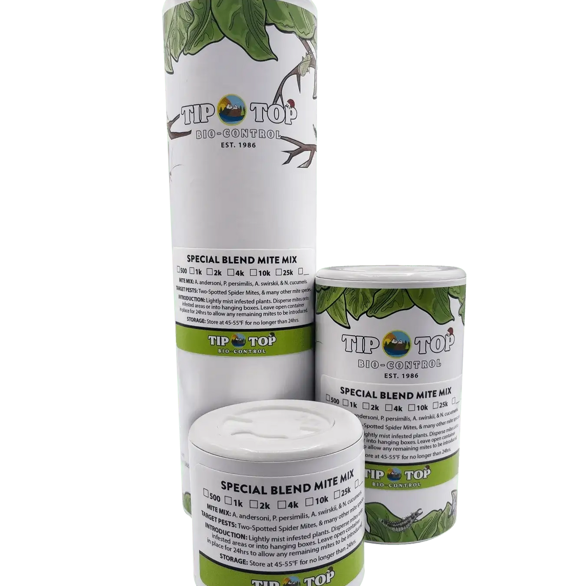 Special Blend Mite Mix Treatment Bottles – FGMN Nursery